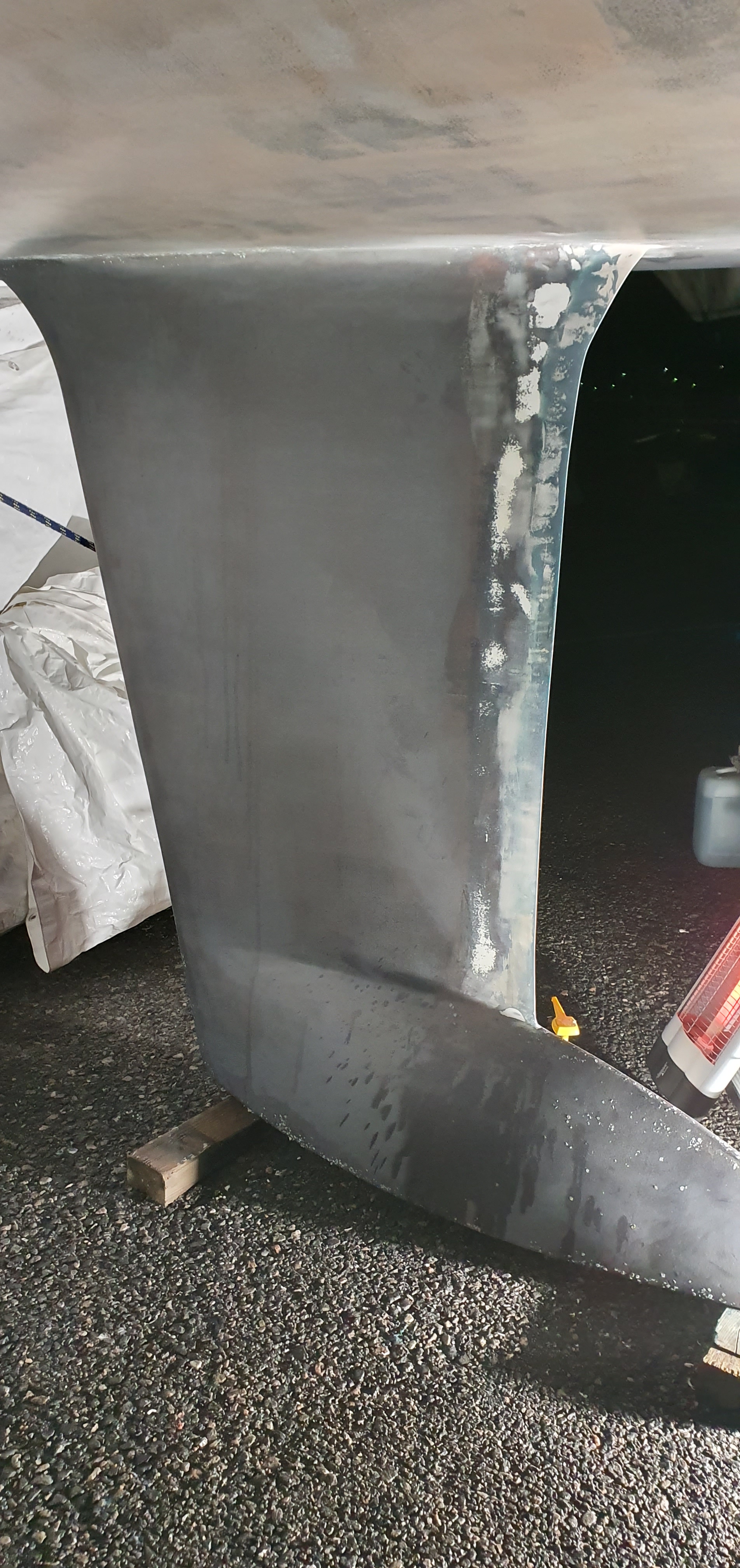 Foils trailing edges - Veloce Sailing